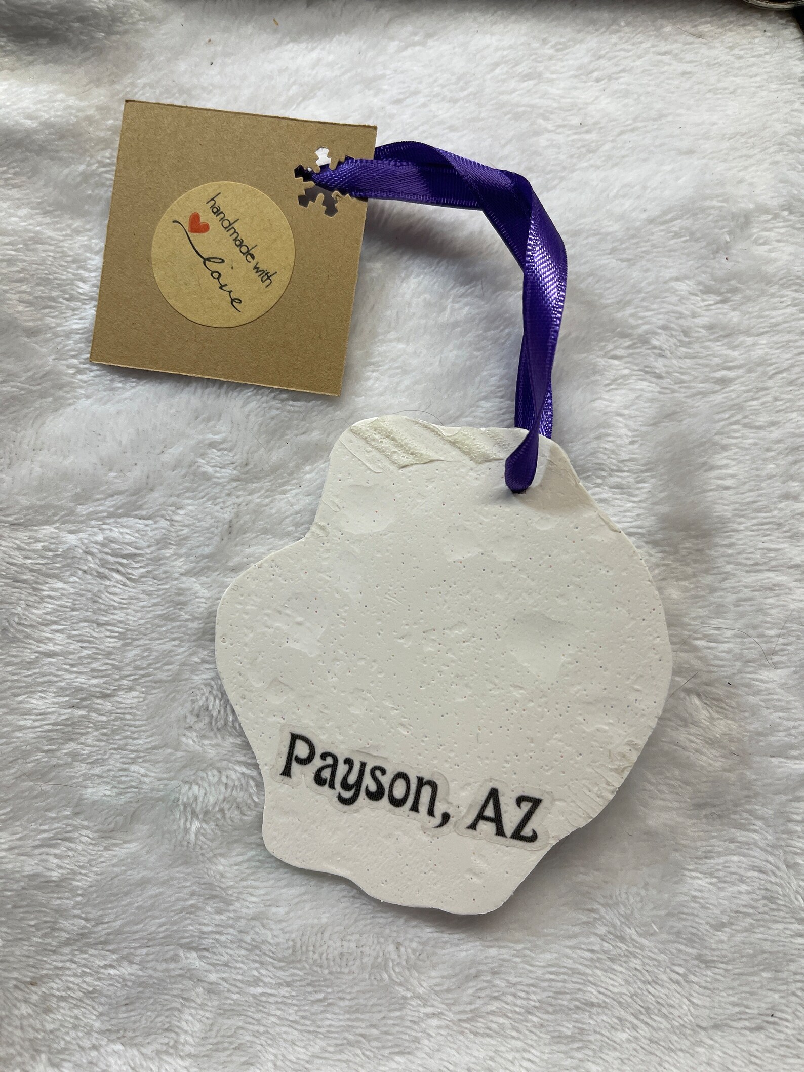 ARIZONA Snowman Melted Snowman Ornament Polymer Clay Christmas Gift ...