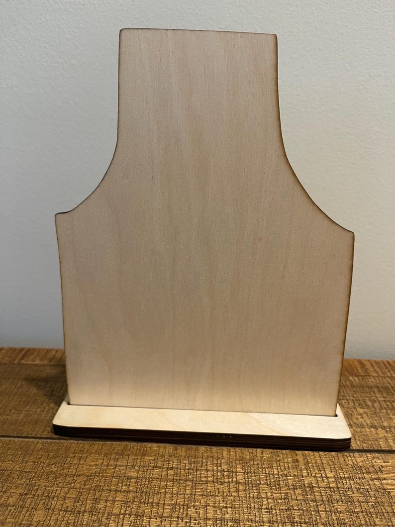 Apron Spoon Fork Shelf Sitter or Hanger Wood Kit - Etsy