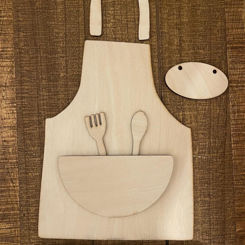 Wooden Apron Hanger - Etsy