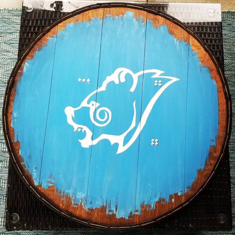 Historically Accurate Viking Shield With Individual Slats - Etsy
