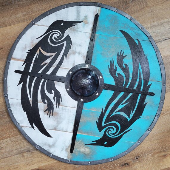 Historically Accurate Viking Shield With Individual Slats - Etsy Australia