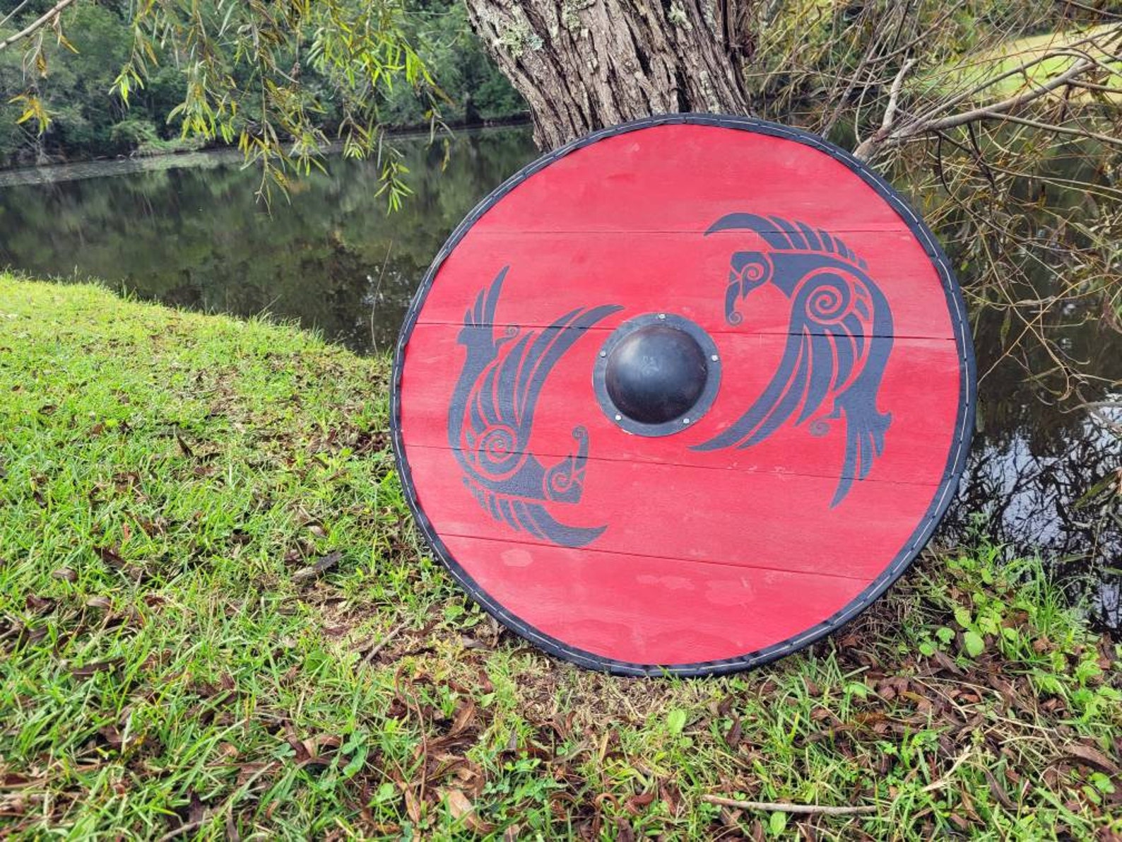 Historically Accurate Viking Shield With Individual Slats - Etsy