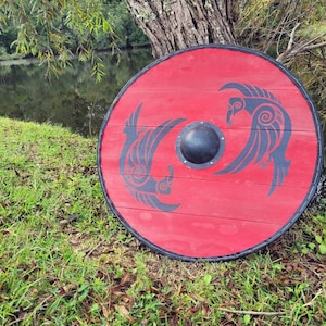 Historically Accurate Viking Shield With Individual Slats - Etsy