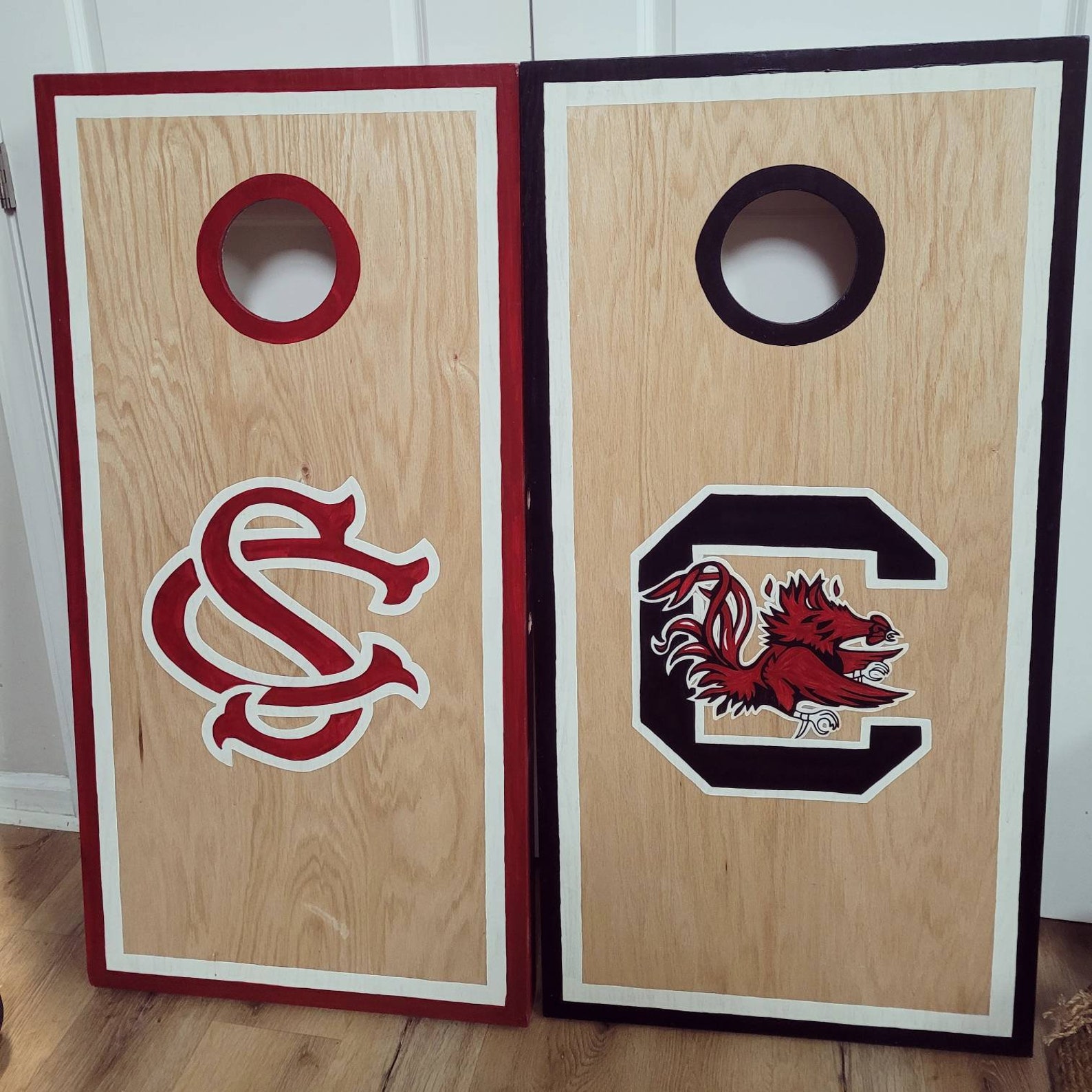 Custom Cornhole Boards Company Logo Sport College House - Etsy