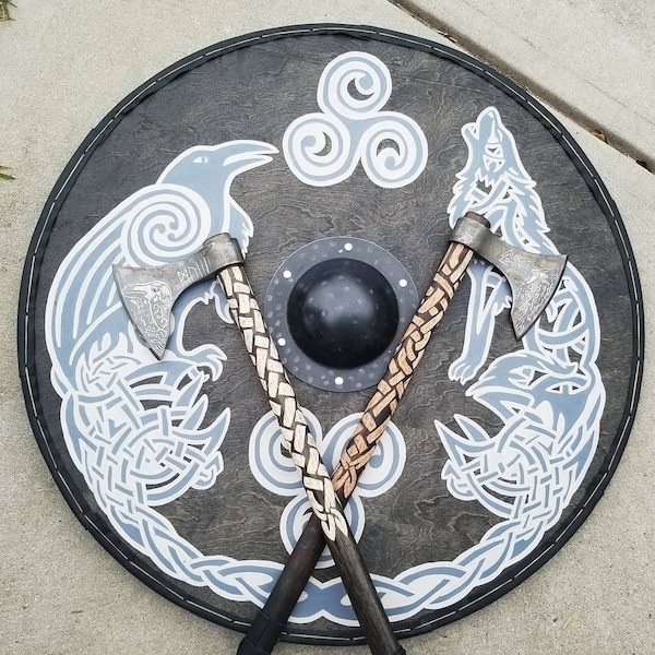 Viking Shield Strap - Etsy