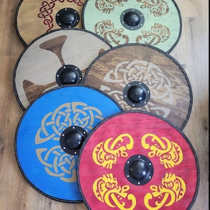 Historically Accurate Viking Shield With Individual Slats - Etsy