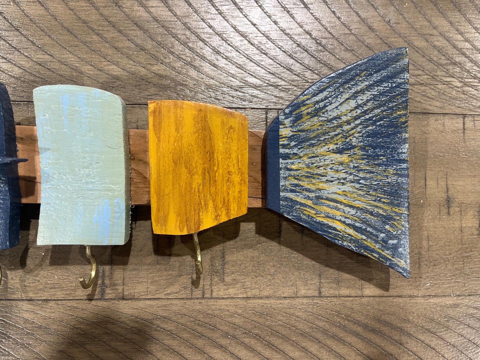 Wooden Fish Key Holder - Etsy