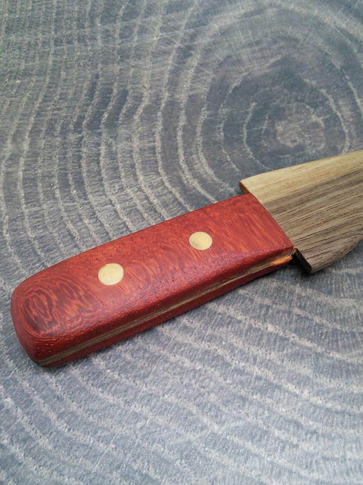 Handcrafted exotic wood athame dagger knife | Etsy