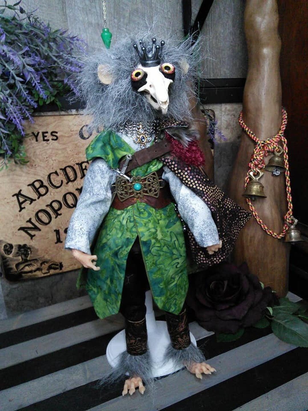 The Rat King Dark Forest Handmade Pagan God Doll - Etsy