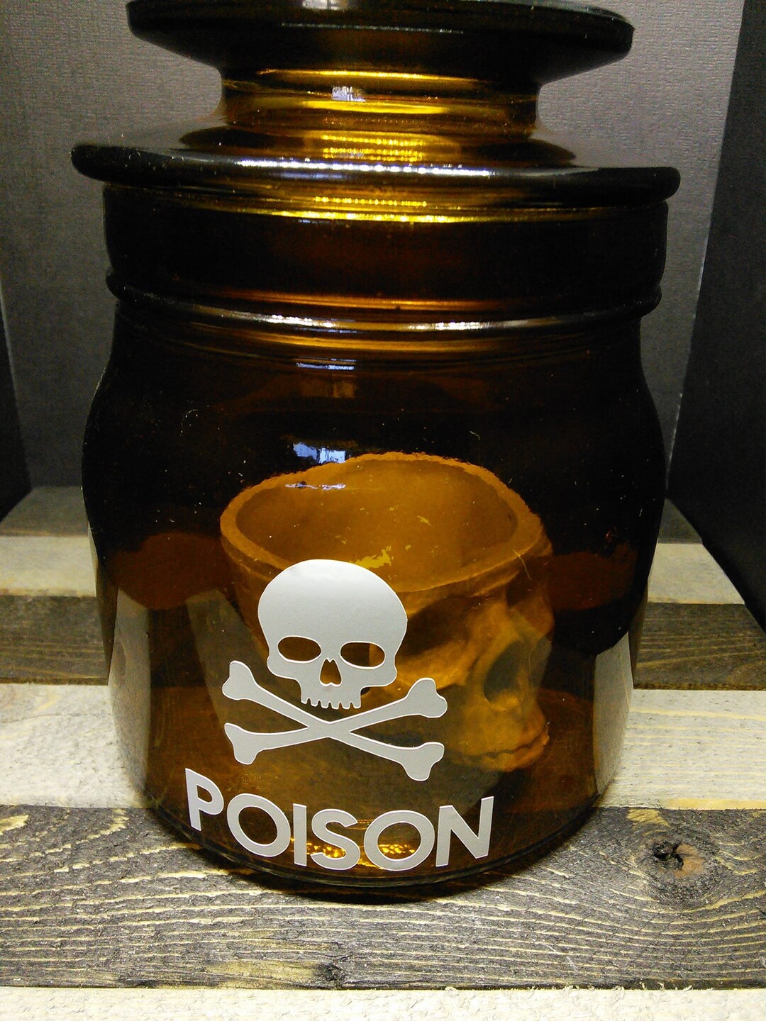 Poison Death Lab Specimen Glass Jar - Etsy