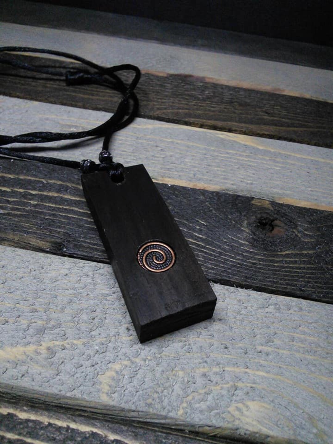 Exotic Wood Pagan Witch Protection Necklace - Etsy