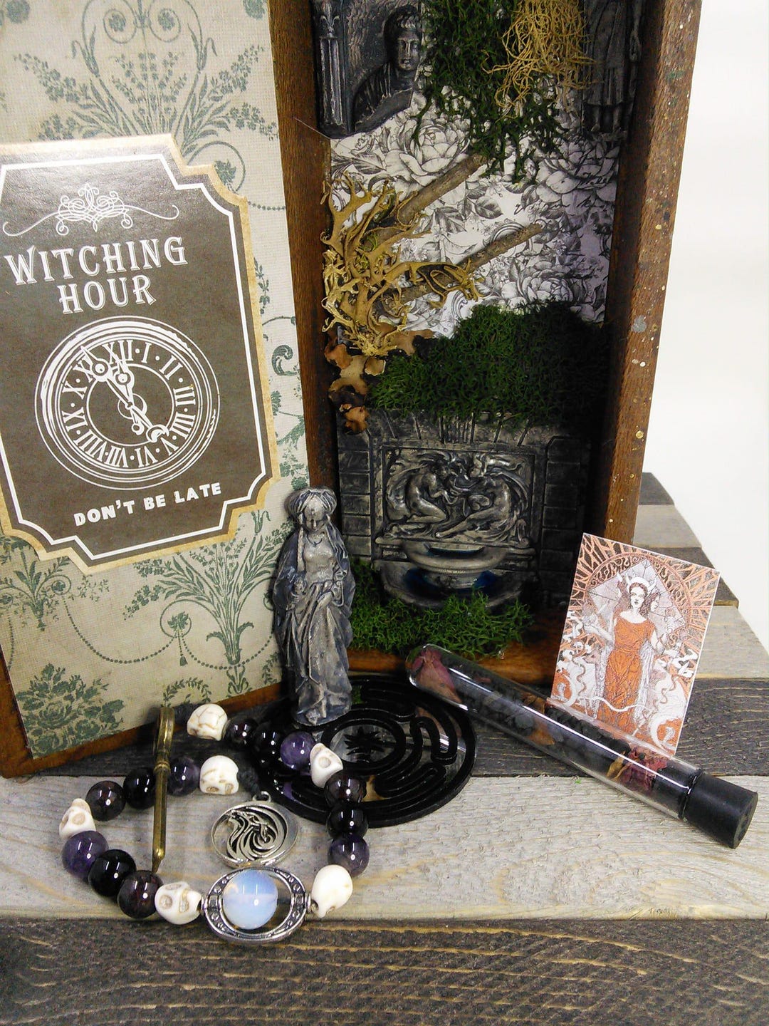 Mini Shrine Travel Shrine Honoring Hecate Pagan Wicca #01 - Etsy