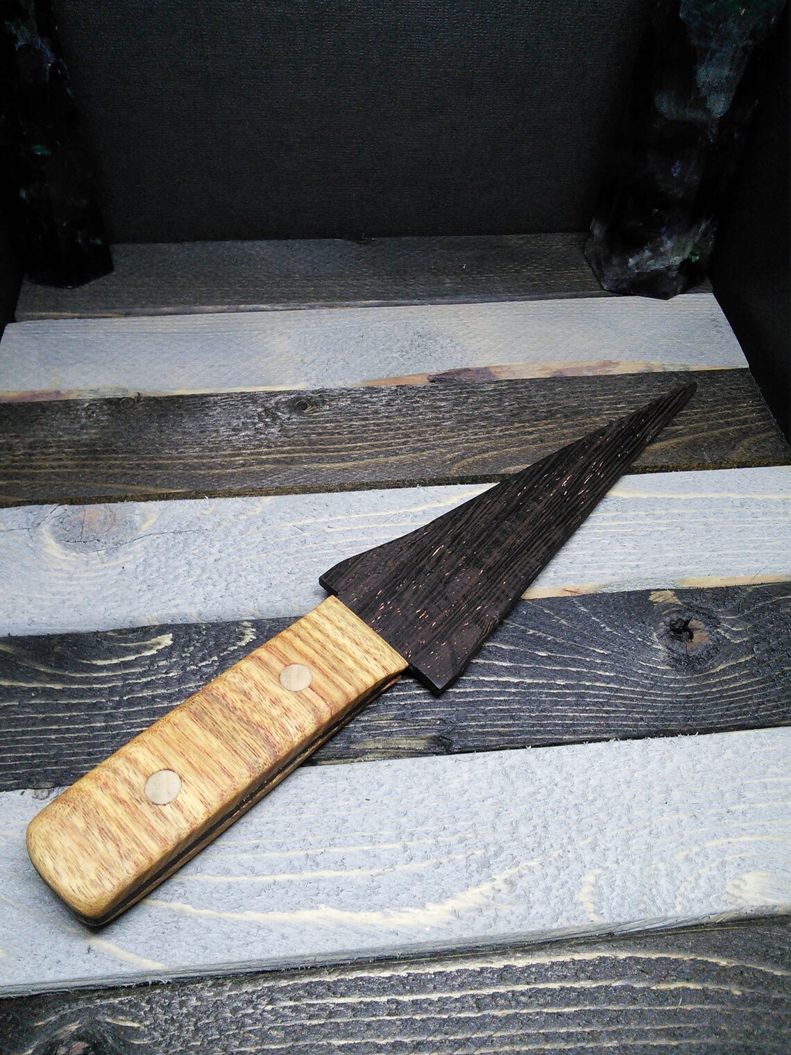 Handcrafted Exotic Wood Athame Dagger Knife - Etsy