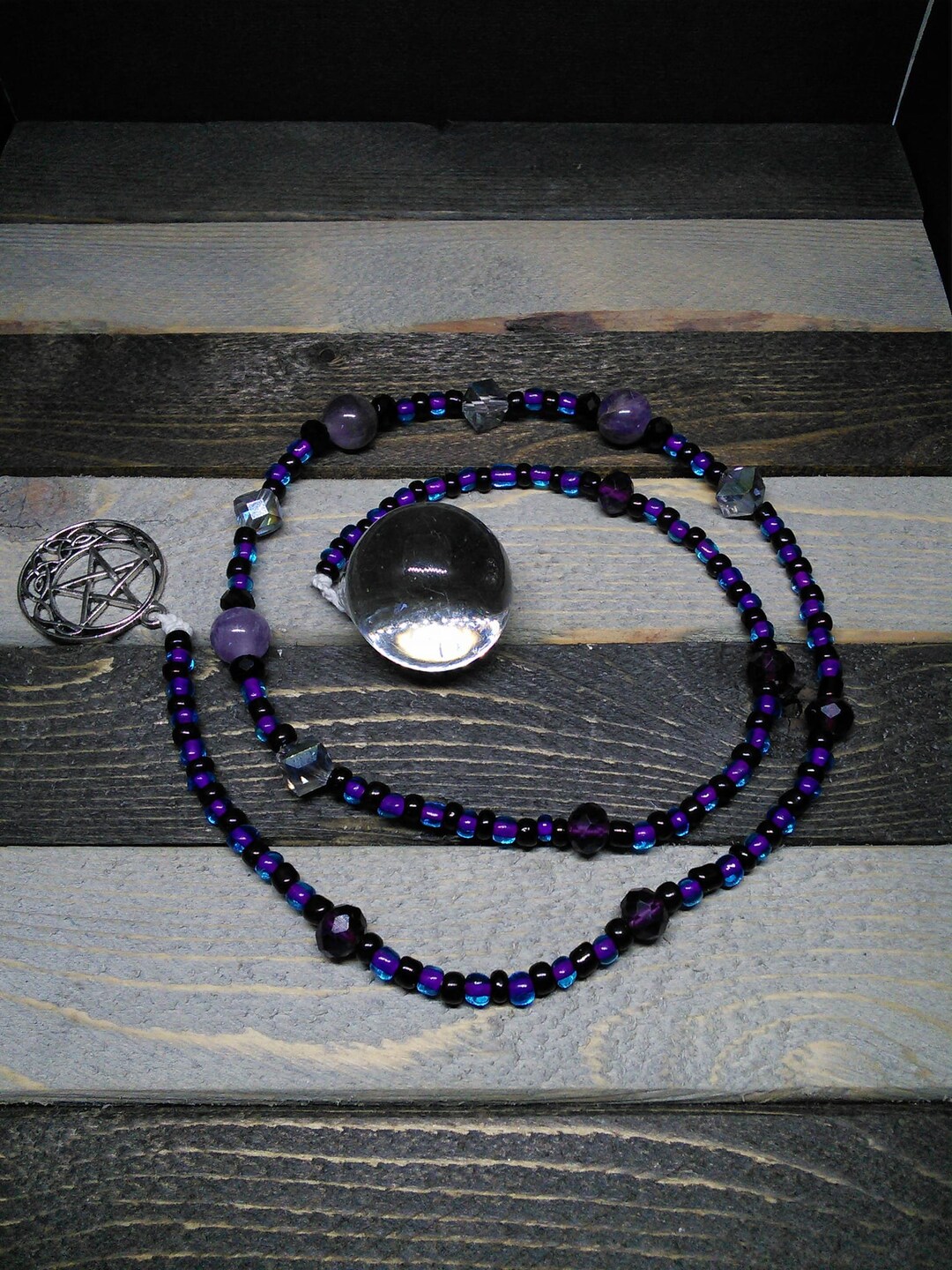 Medium Crystal Ball Spirit Guide Pendulum - Etsy