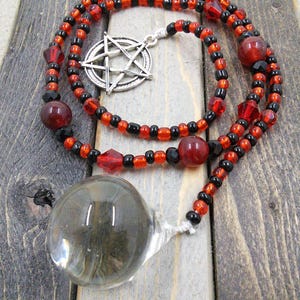 Medium Crystal Ball Spirit Guide Pendulum - Etsy