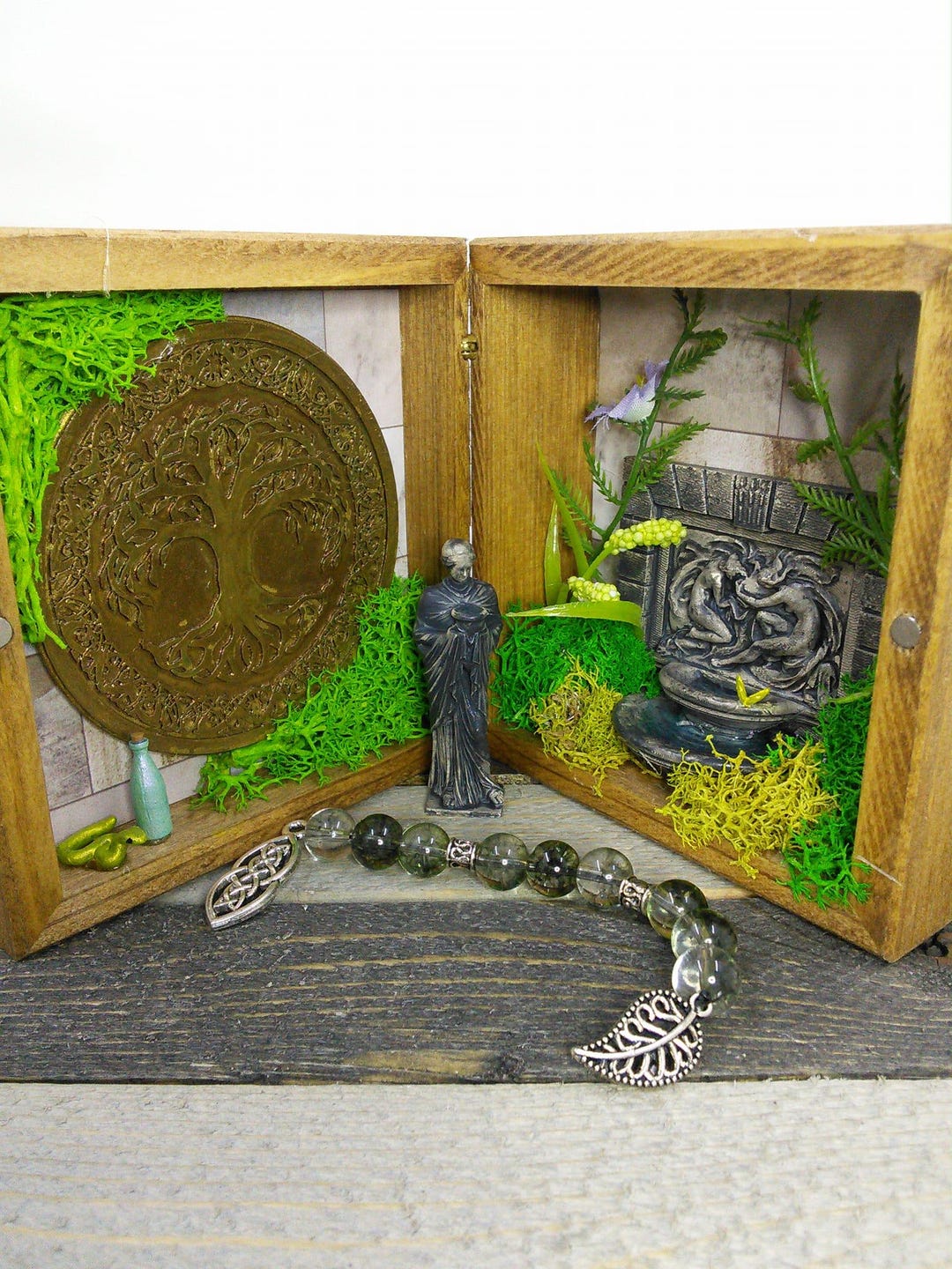 Pocket Travel Shrine for Gaia Earth Mother Goddess Pagan Wicca - Etsy