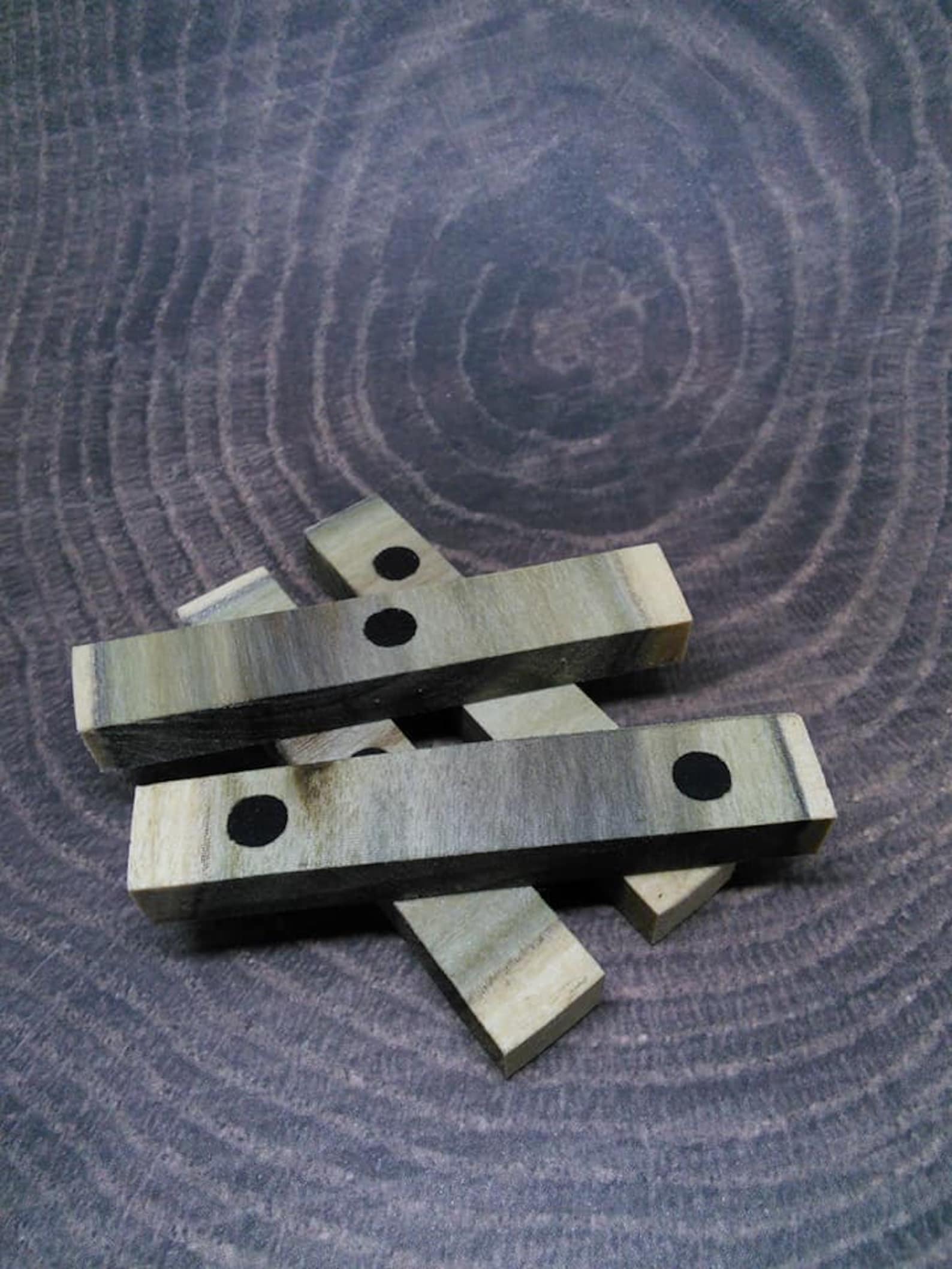 Geomancy Druid Wood Casting Sticks - Etsy
