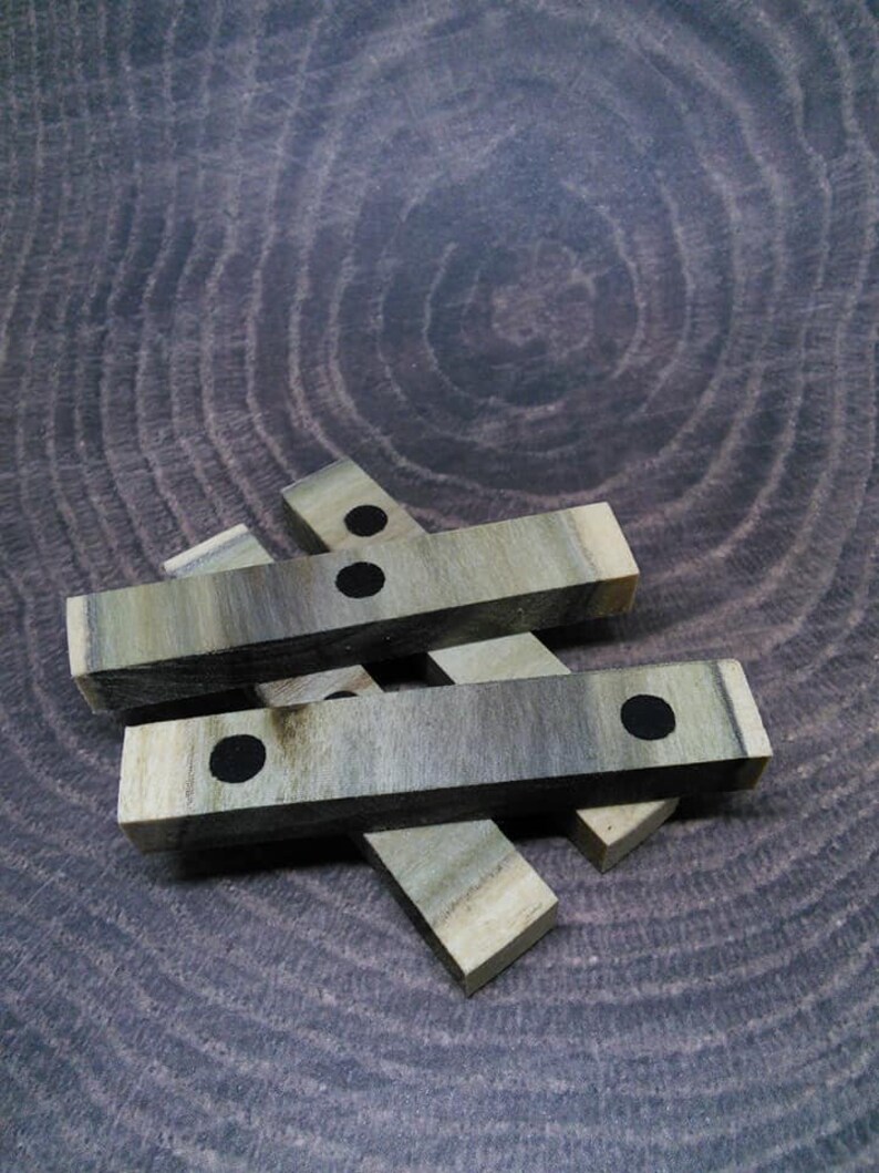 Geomancy Druid Wood Casting Sticks - Etsy