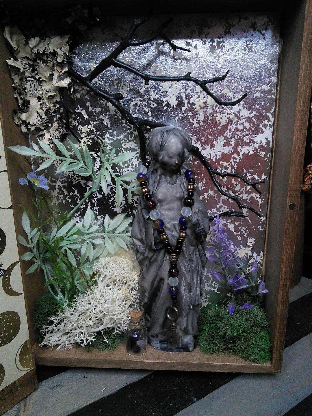 Travel Shrine Honoring the Morrigan Dark Goddess Pagan Wicca - Etsy