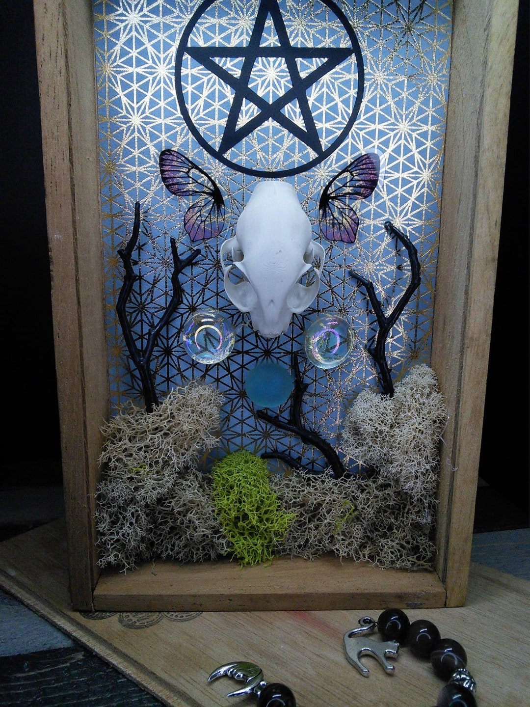 Mini Shrine Travel Witch Shrine Pagan Wicca - Etsy