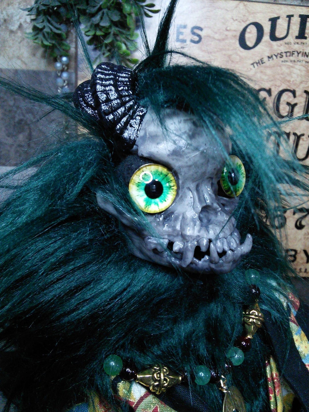 The Pug Demon of the Dark Forest Handmade Pagan God Doll - Etsy