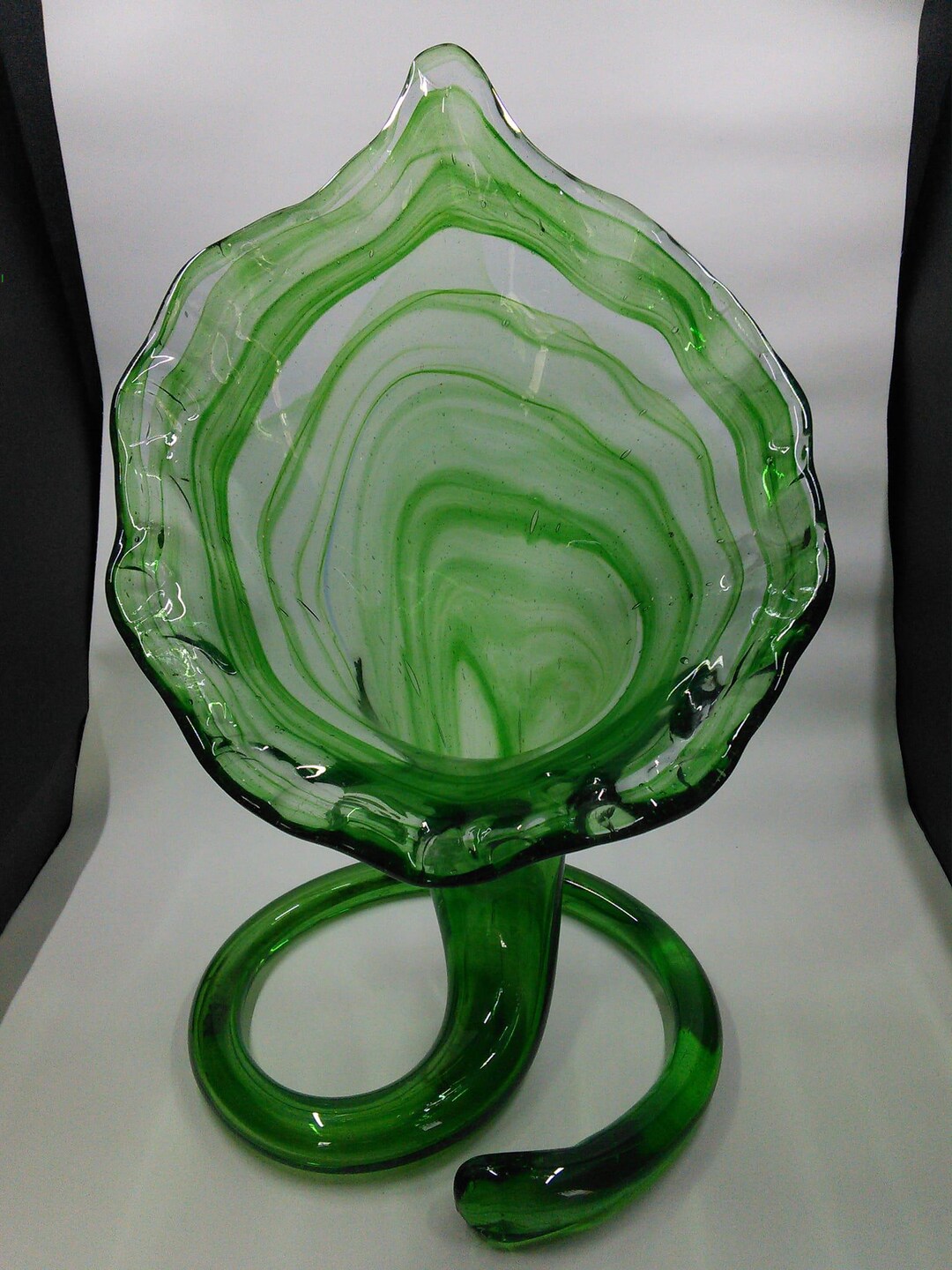 Clearance! Vintage Wicca Pagan Art Glass Vase - Etsy