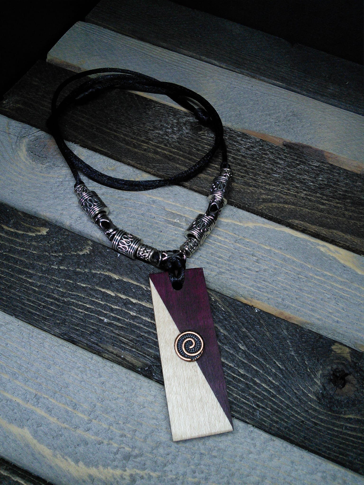 Exotic Wood Pagan Witch Protection Necklace - Etsy