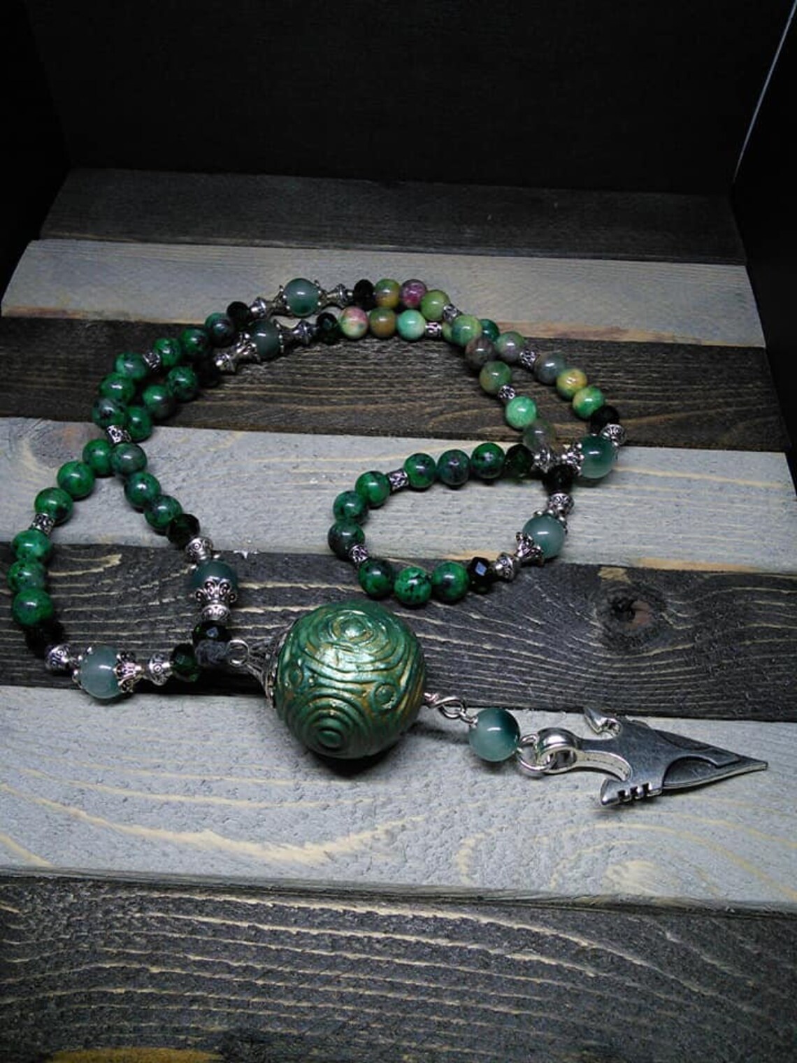 Wicca Witch Re-imagined Faerie Elf Bolt Rosary Pagan Prayer - Etsy