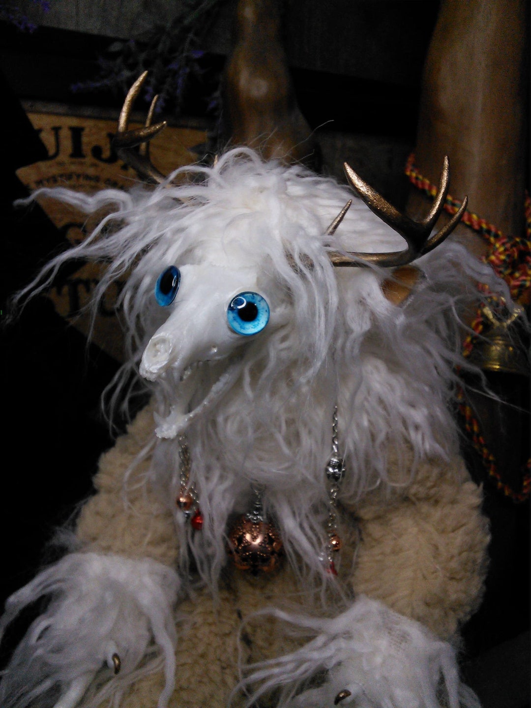 Yuletide Wendigo Art Doll, fetch Horror Doll - Etsy