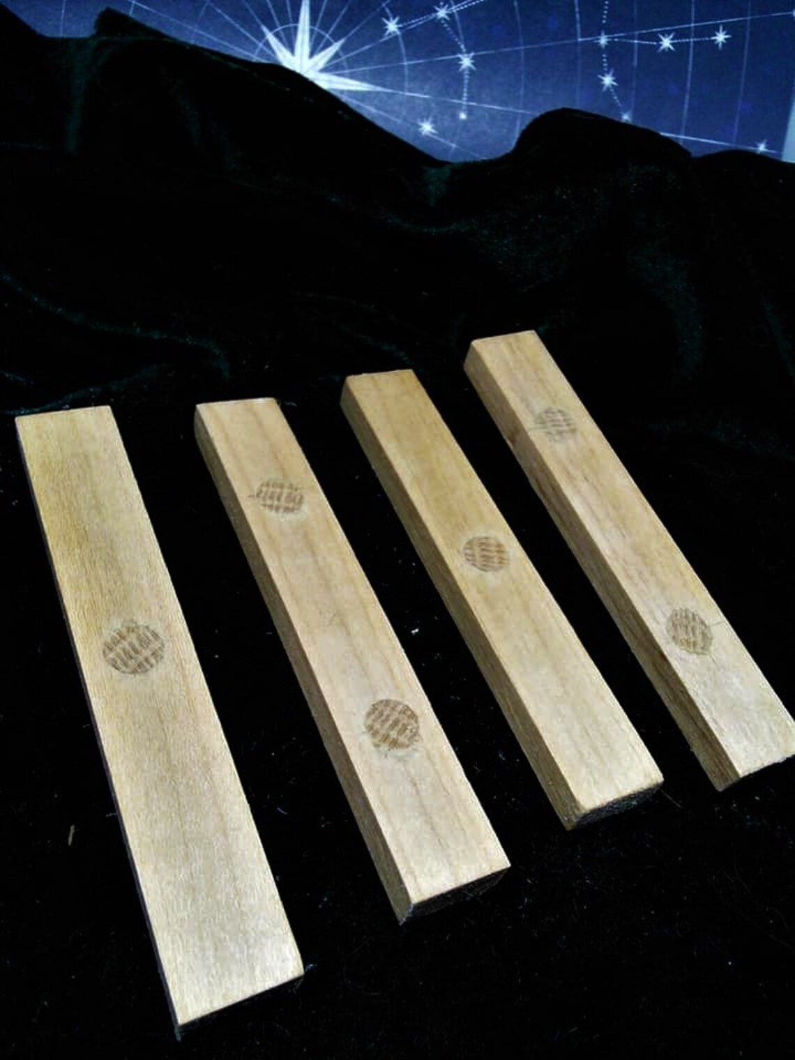 Geomancy Druid Wood Casting Sticks - Etsy