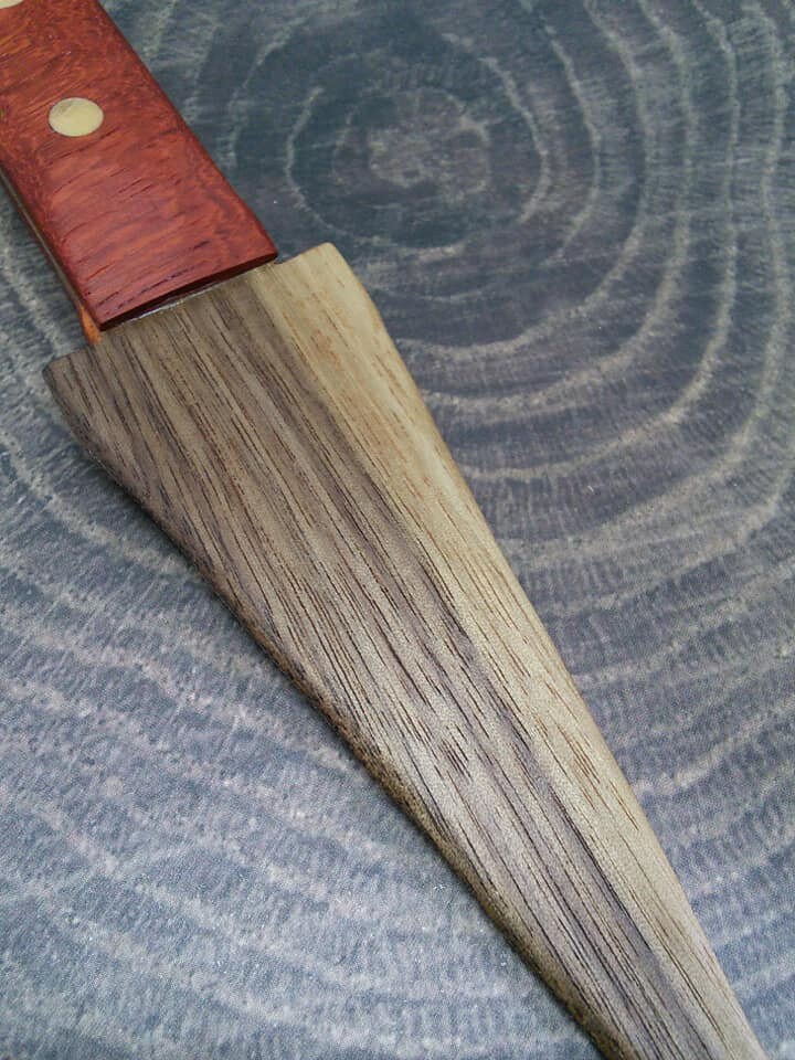 Handcrafted exotic wood athame dagger knife | Etsy