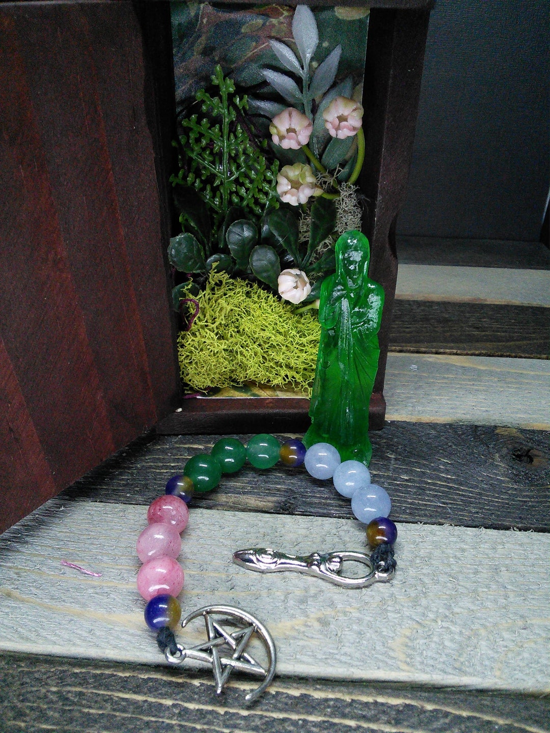 Pocket Travel Shrine for Gaia the Earth Mother Pagan Wicca - Etsy