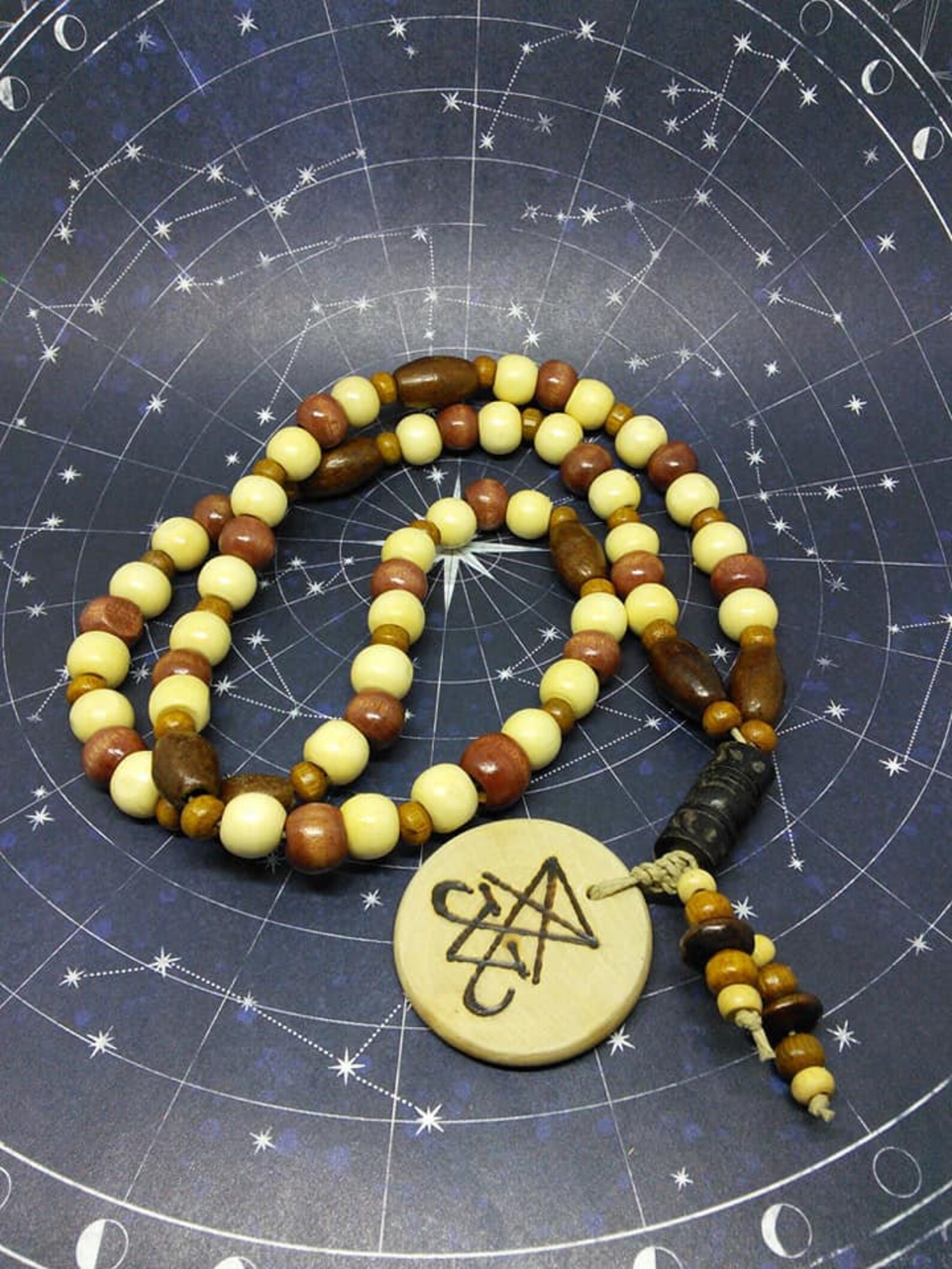 Wicca Re-imagined Rosary Luciferian Satanic Pagan Prayer | Etsy