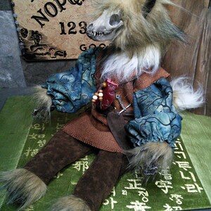 The Fox Paladin of the Dark Forest Handmade Pagan God Doll - Etsy