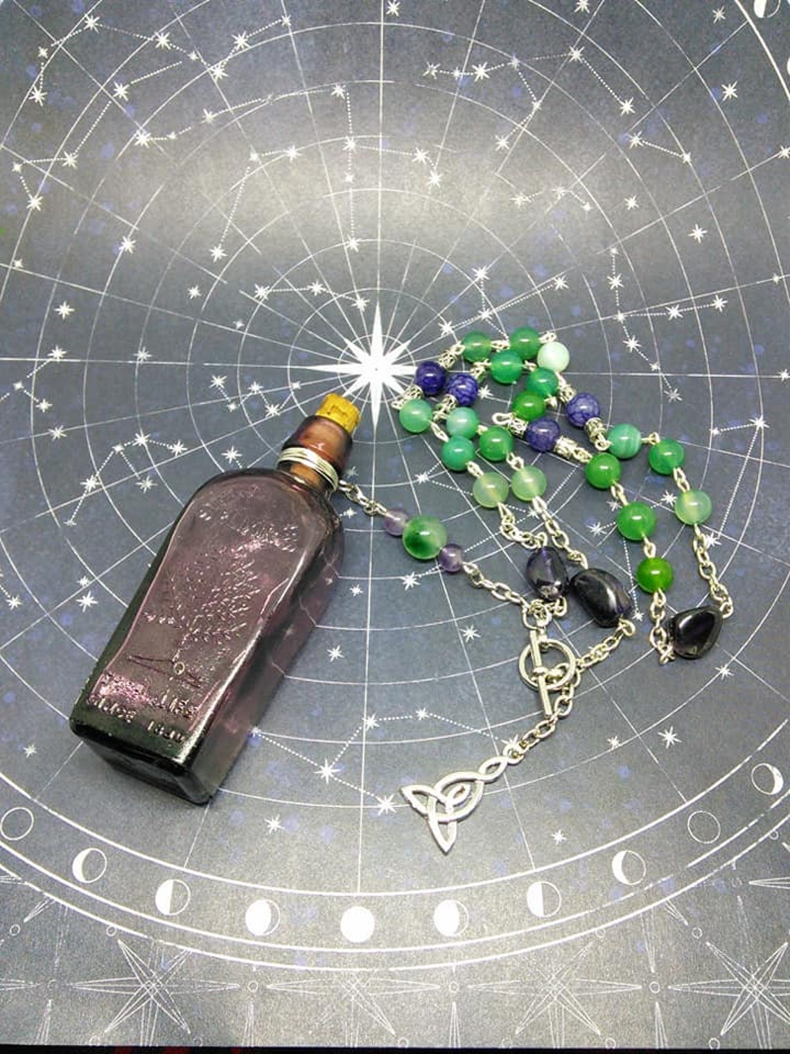 The Apothecary Witch Necklace Witch Accessory LARP Jewelry - Etsy