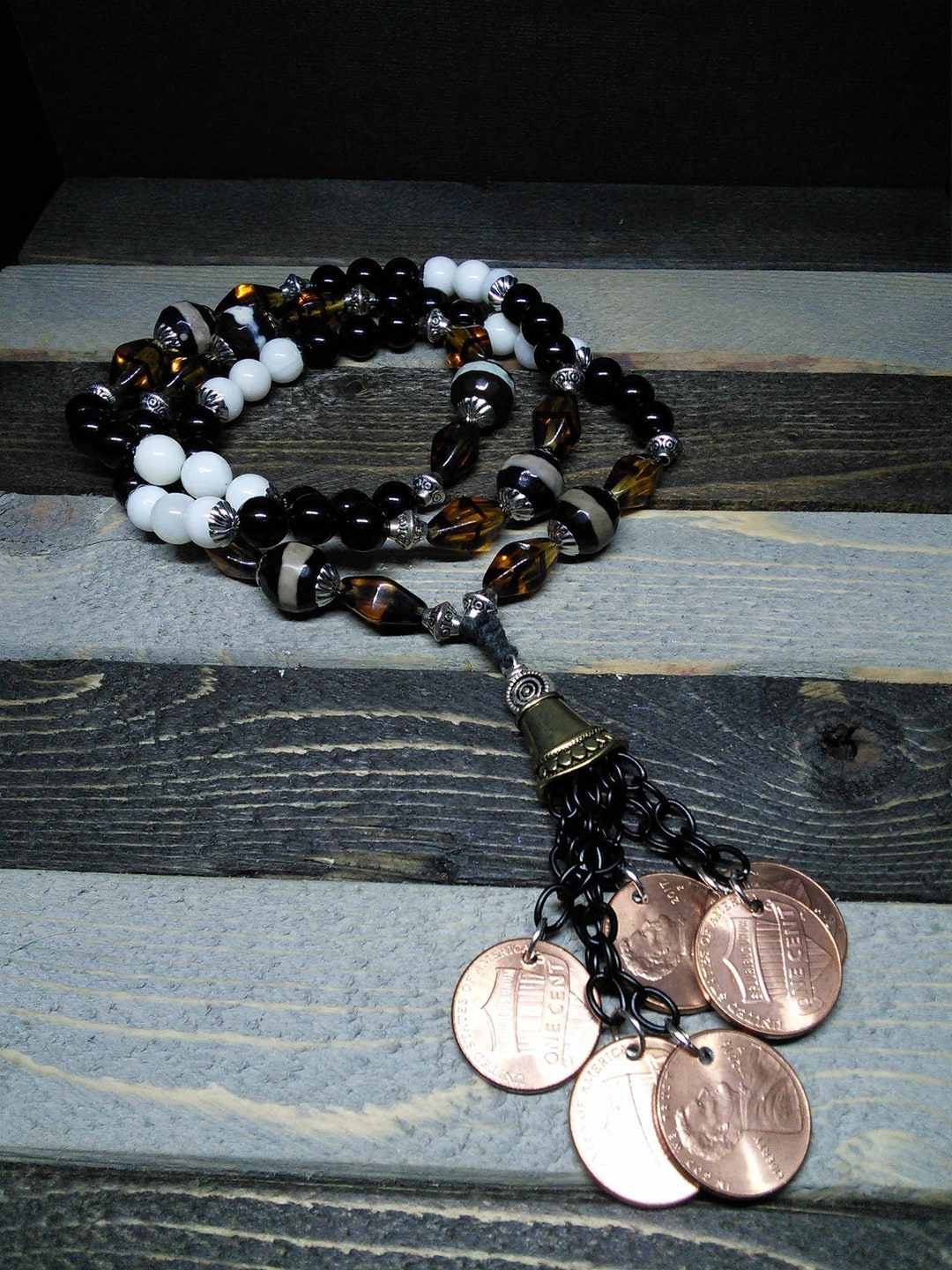 Wicca Witch Re-imagined Charon Ferryman Coins Rosary Pagan - Etsy