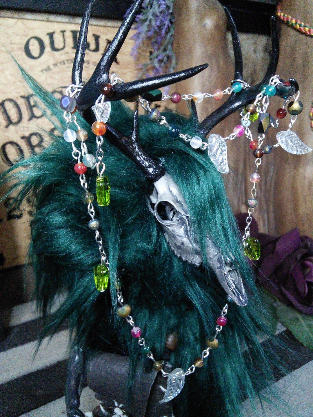 The Dark Forest God Green Jack Handmade Pagan God Doll 02 - Etsy