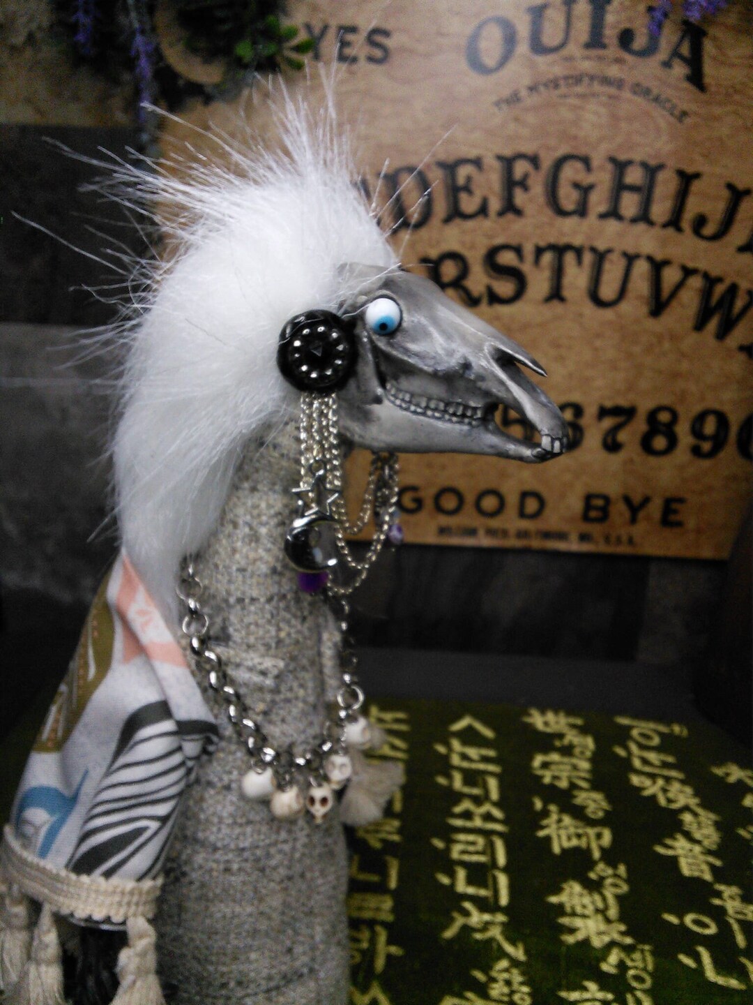 Mari Lwyd Yuletide Spirit Handmade Pagan God Doll - Etsy