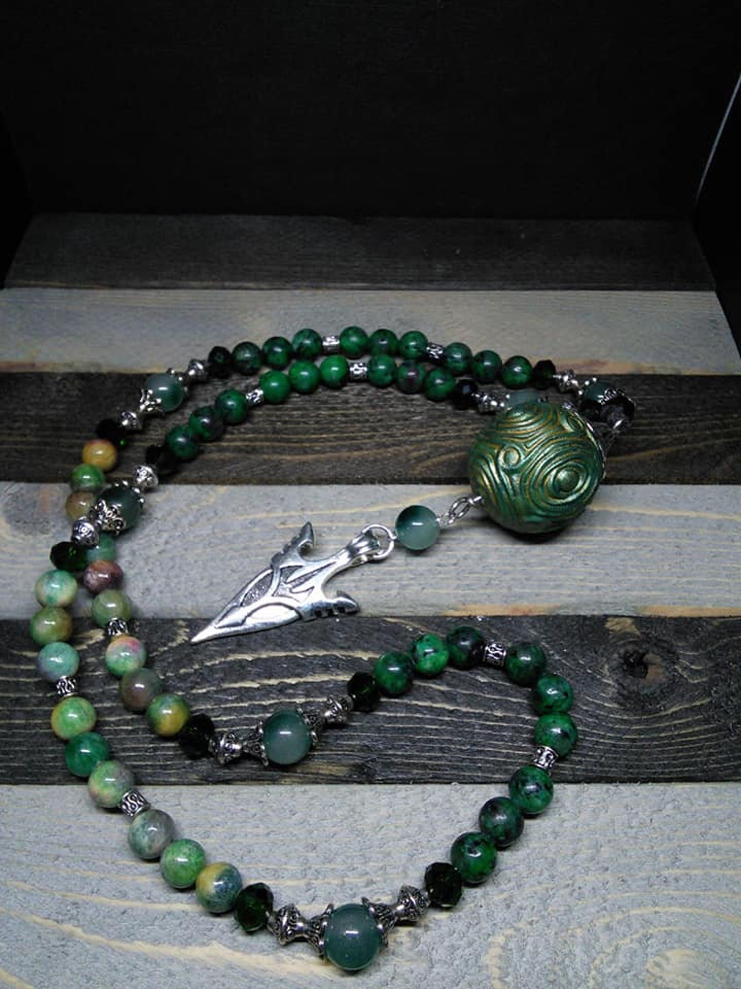 Wicca Witch Re-imagined Faerie Elf Bolt Rosary Pagan Prayer - Etsy