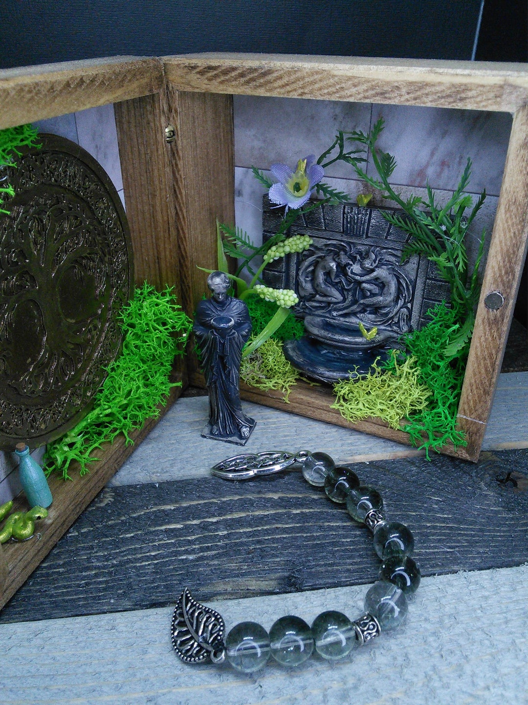 Pocket Travel Shrine for Gaia Earth Mother Goddess Pagan Wicca - Etsy