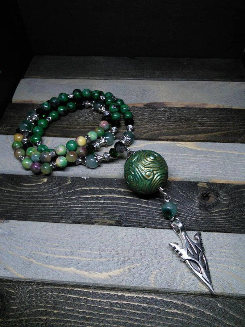 Wicca Witch Re-imagined Faerie Elf Bolt Rosary Pagan Prayer - Etsy