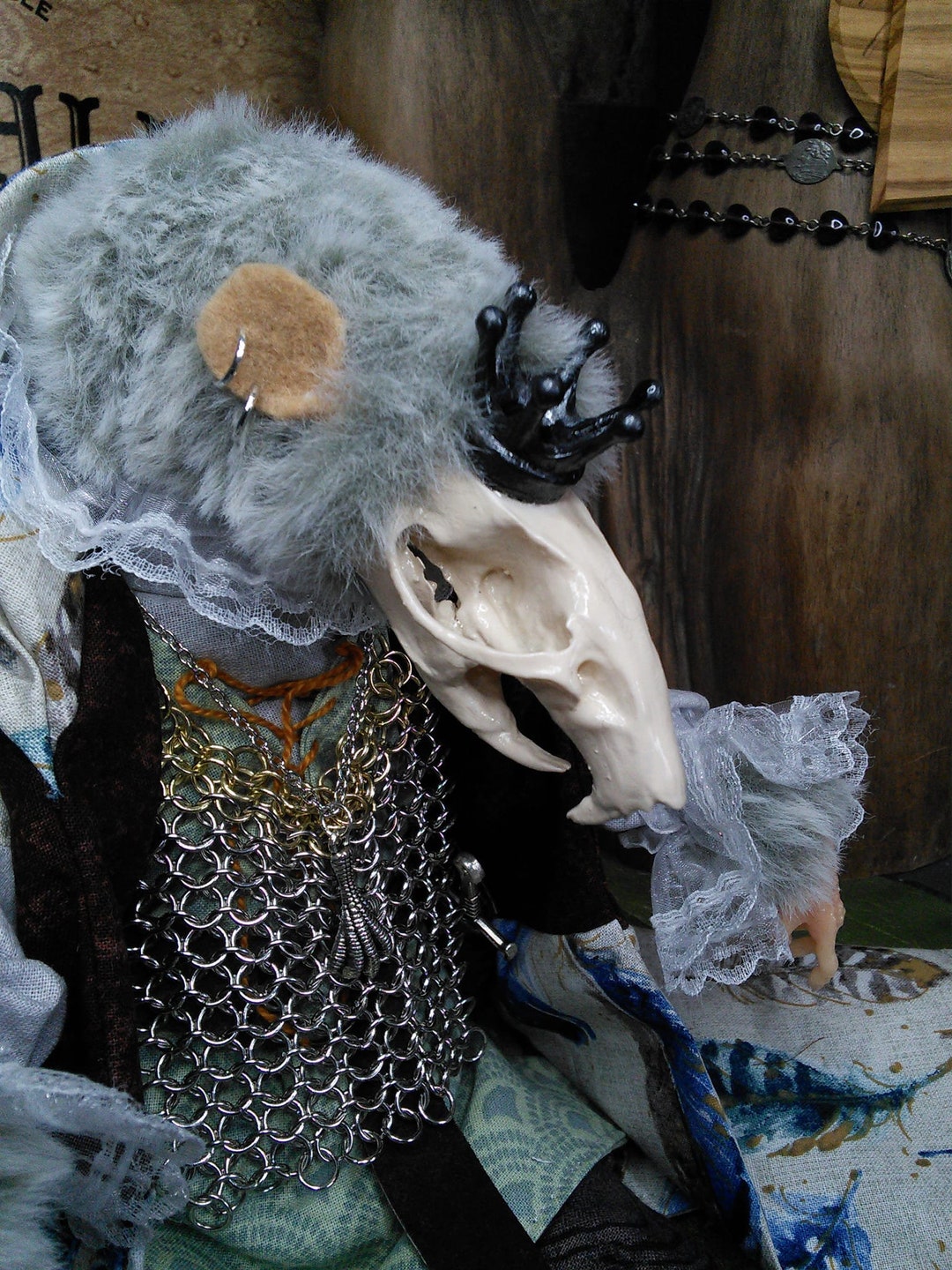 The Rat King Dark Forest Handmade Pagan God Doll - Etsy