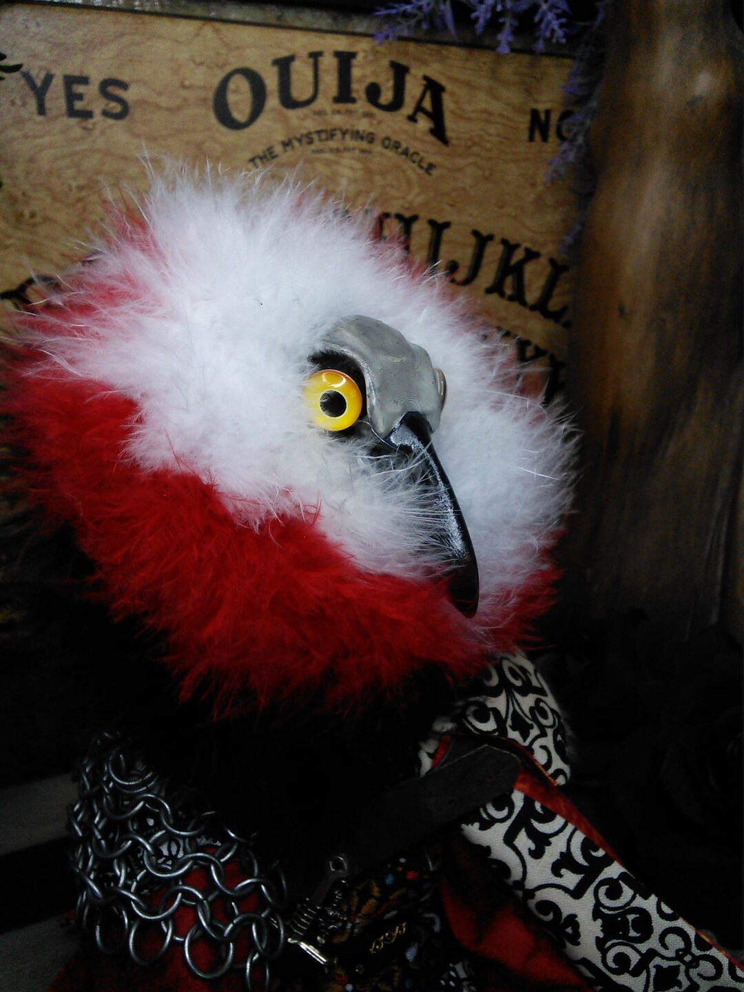 The Raven Knight Dark Forest Handmade Pagan God Doll - Etsy