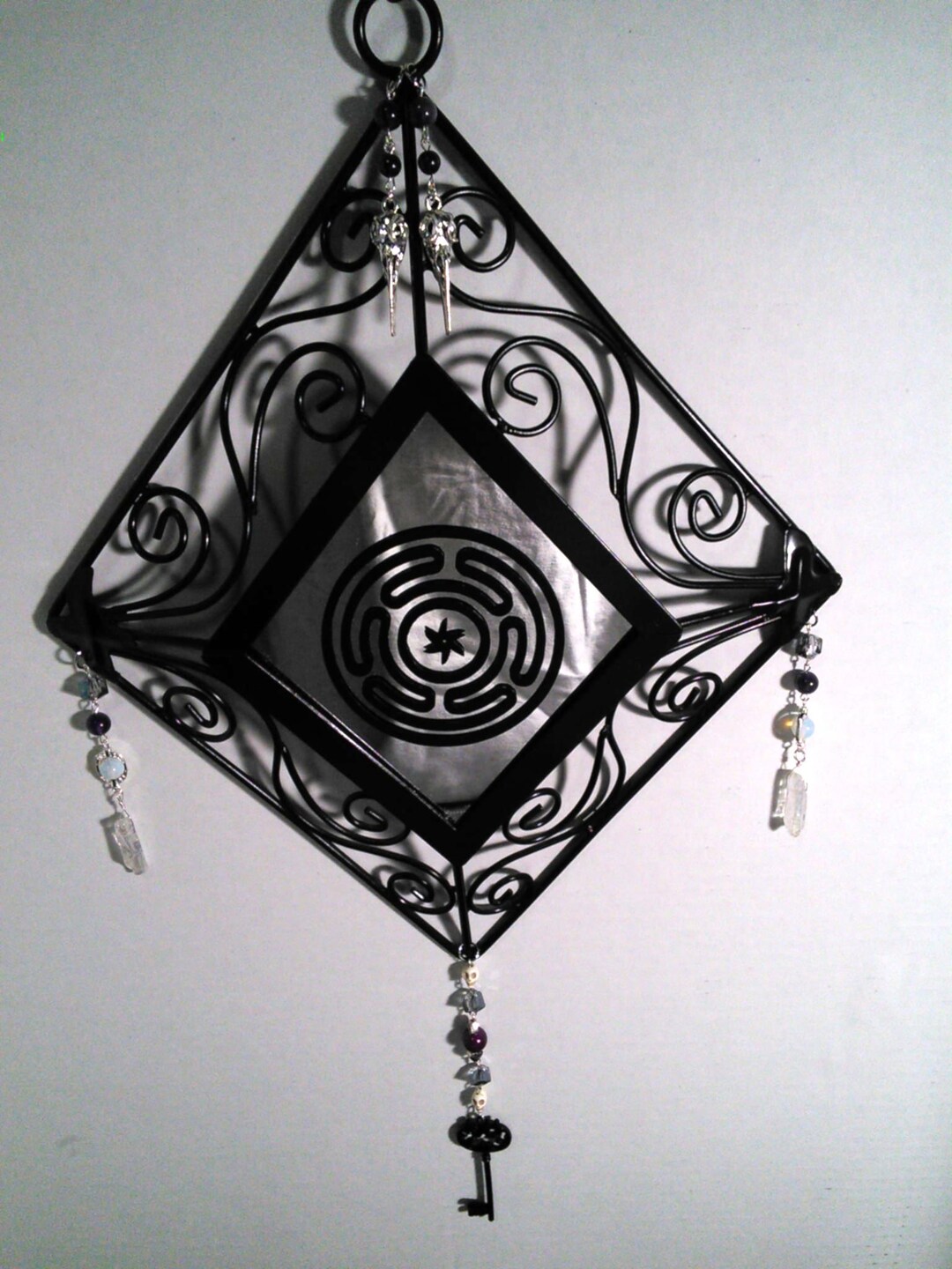 Wicca Pagan Hecate Scrying Mirror - Etsy