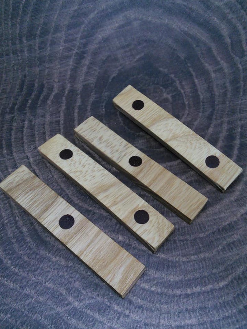 Geomancy Druid Wood Casting Sticks - Etsy