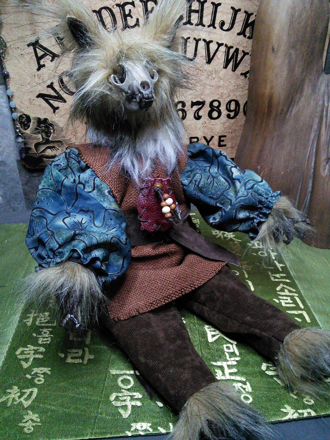 The Fox Paladin of the Dark Forest Handmade Pagan God Doll - Etsy
