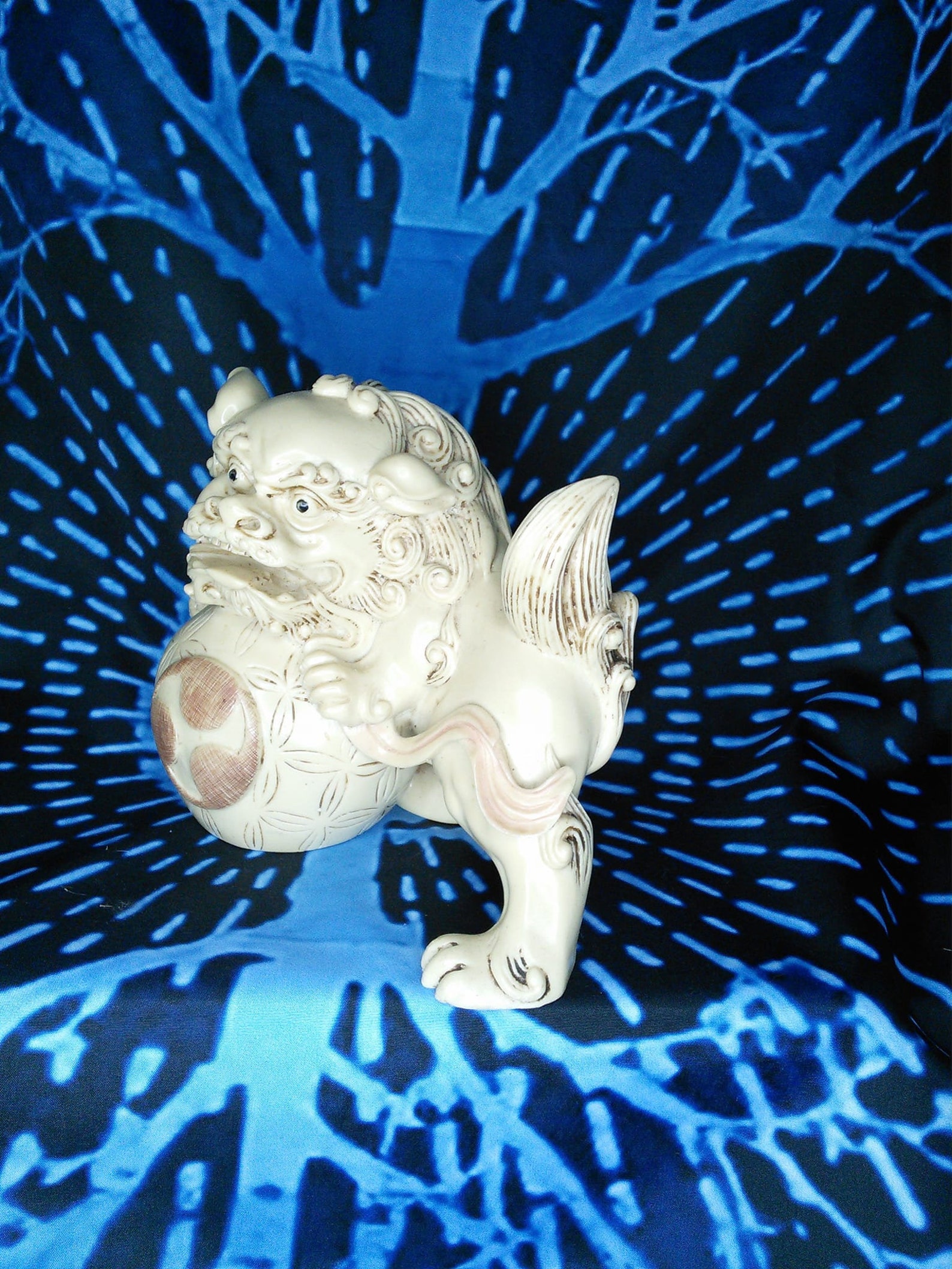Vintage Heavy Cast Resin Foo Dog Pagan Idol - Etsy