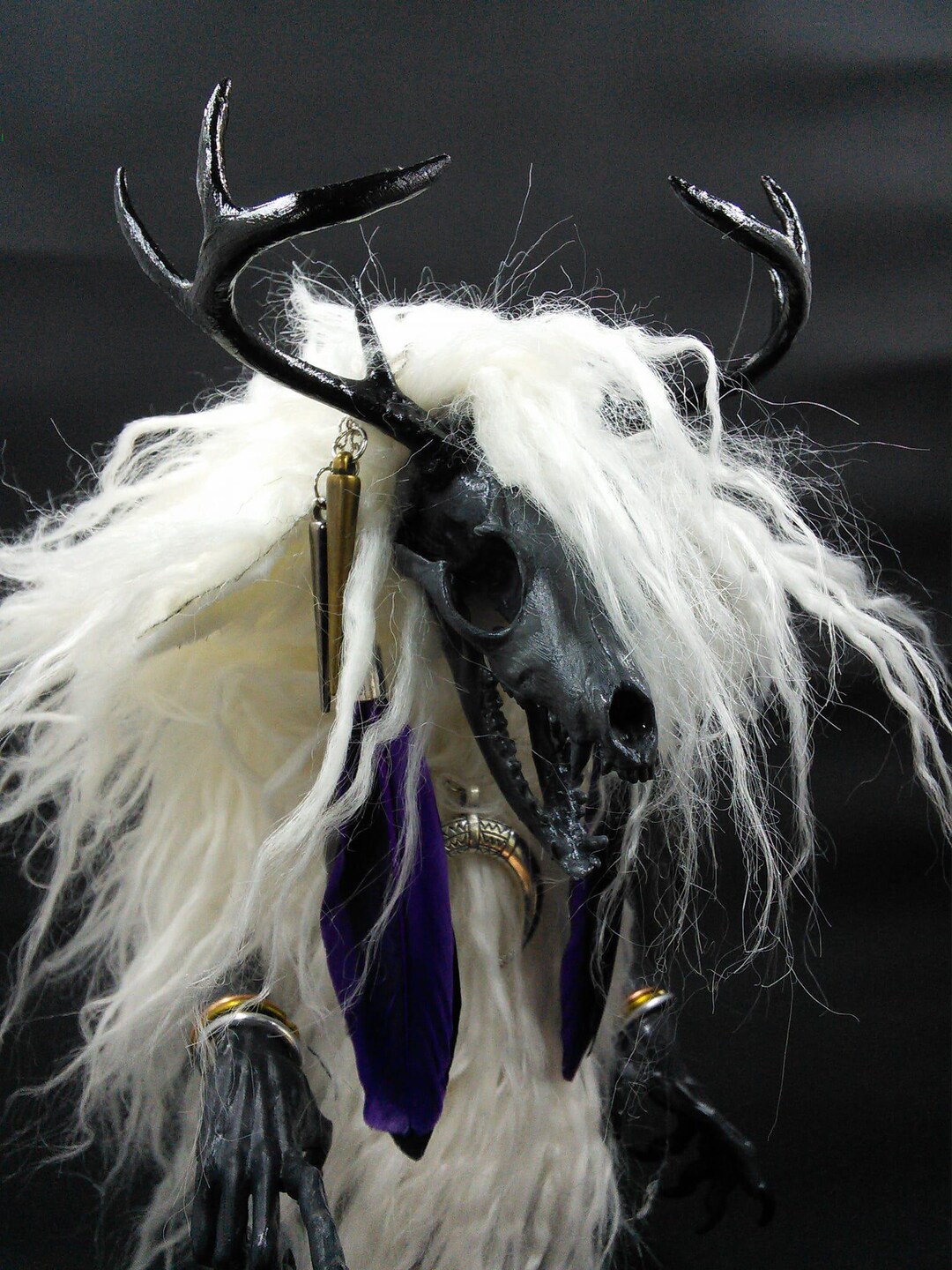 The Wendigo Dark Forest God Handmade Pagan God Doll - Etsy