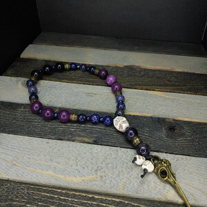 Wicca Re-imagined Natural Stone Bead Pagan Prayer Beads, Meditation ...