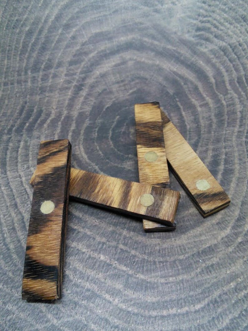 Geomancy Druid Wood Casting Sticks | Etsy